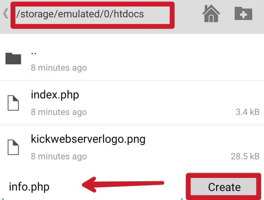 How to Create Web Server On Android?
