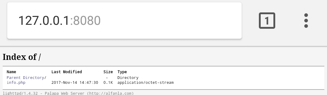 How to Create Web Server On Android?