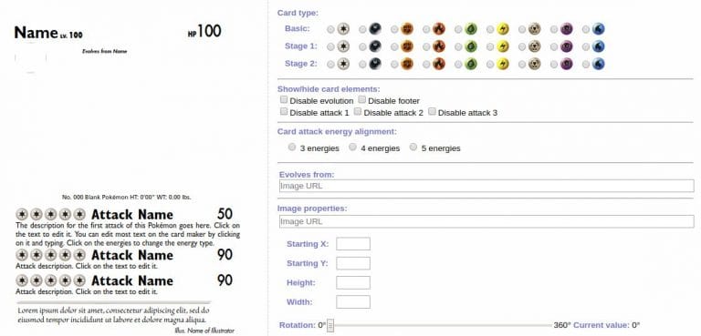 11 Best Pokemon Card Makers (100% Free)