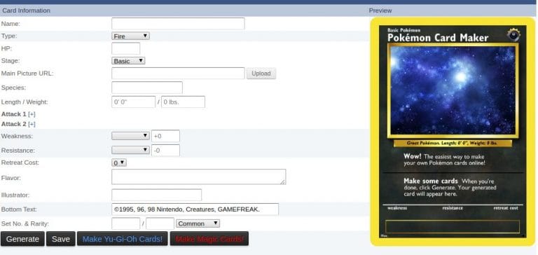 11 Best Pokemon Card Makers (100% Free)