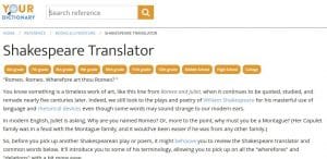 7 Best Shakespeare Translator (Shakespeare to English Translator)