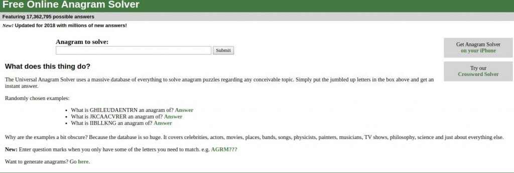 Anagram Generator: 11 Best FREE Anagram Generators in 2025