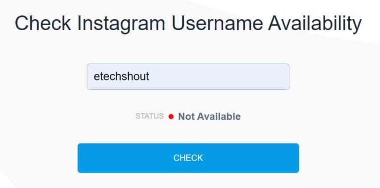 Instagram Username Availability Checker (Instantly with 5 Tools)