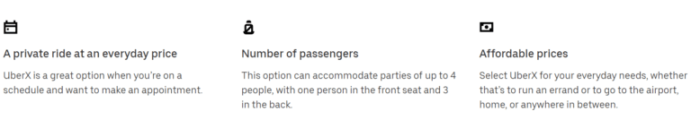 UberX Vs Comfort: Difference Between Comfort and UberX