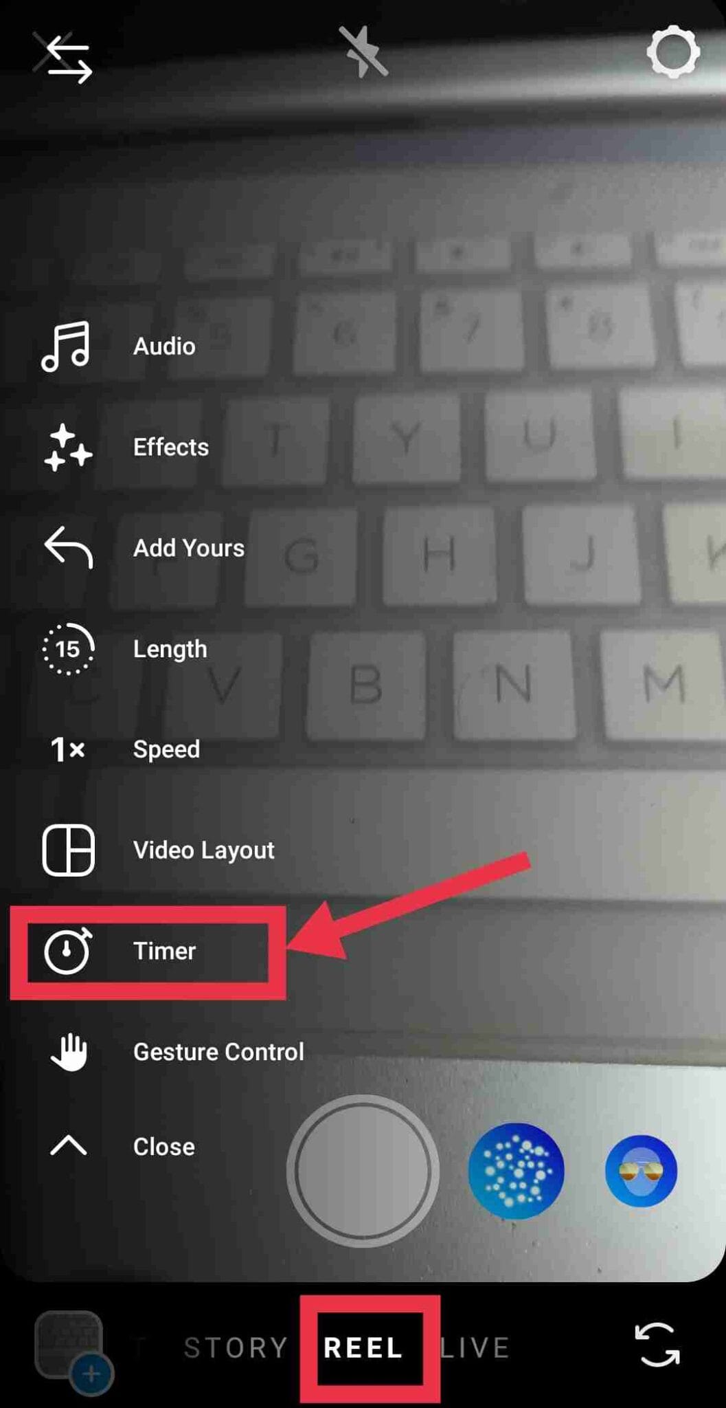 How to Set A Timer on Instagram Camera (Guide)