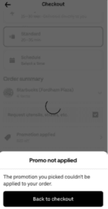 How to Fix Uber Eats Promo Code Not Working