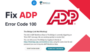 [Fix] ADP Error Code 100