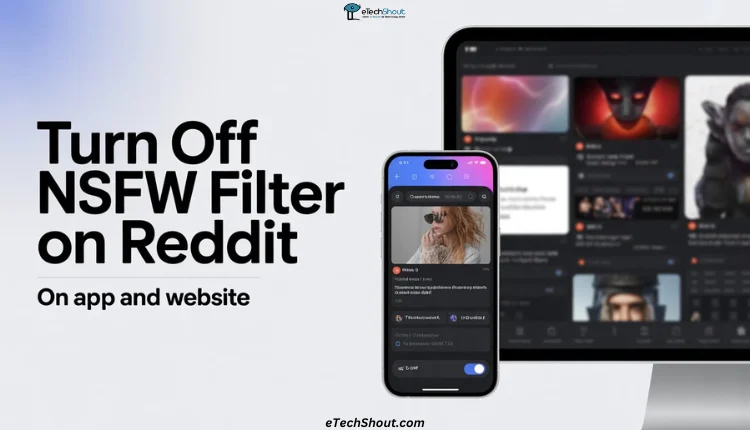 How to Turn Off NSFW Filter on Reddit App and Website (Easy Guide)
